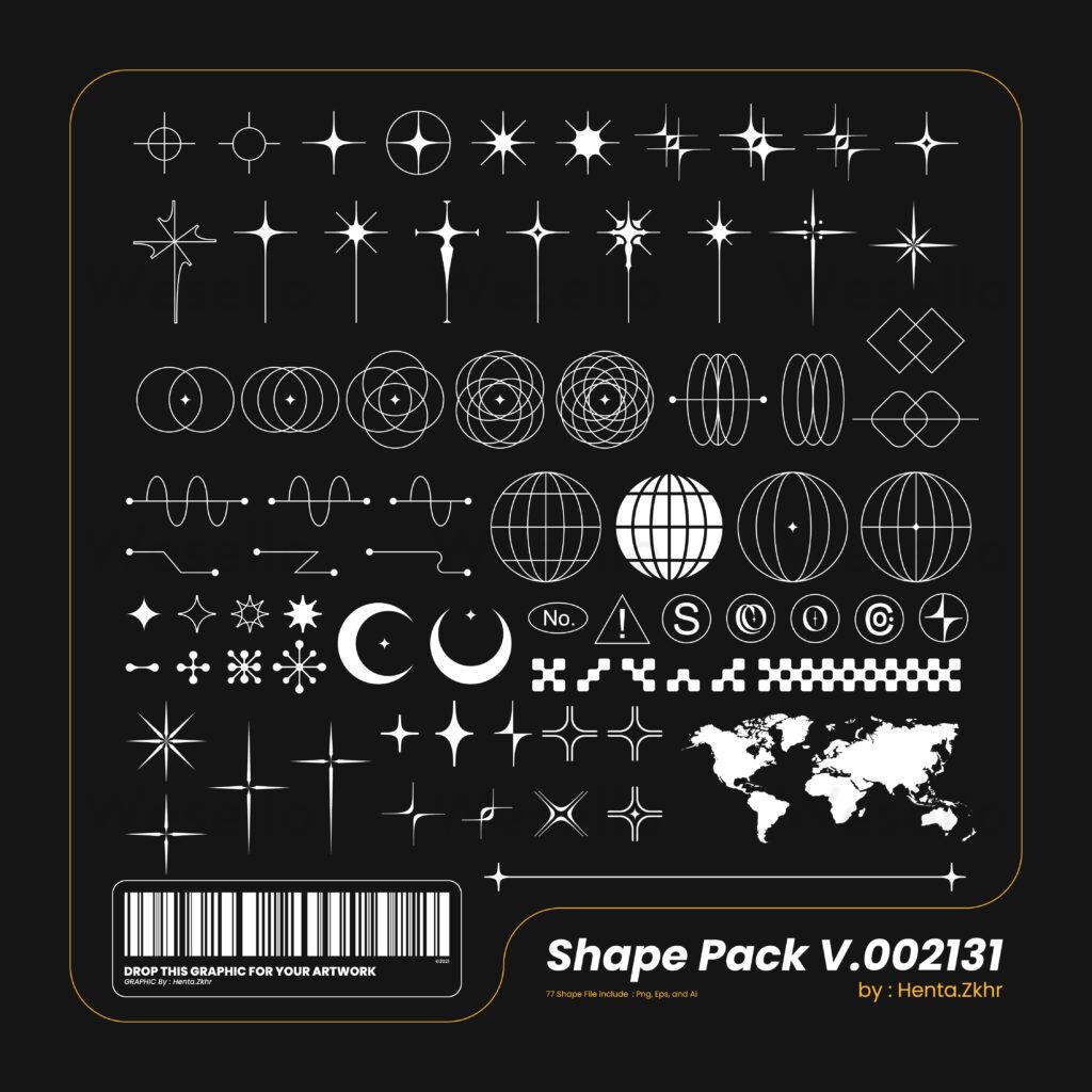 Vector Shapes Bundle (ตัวอย่าง) | Wesello